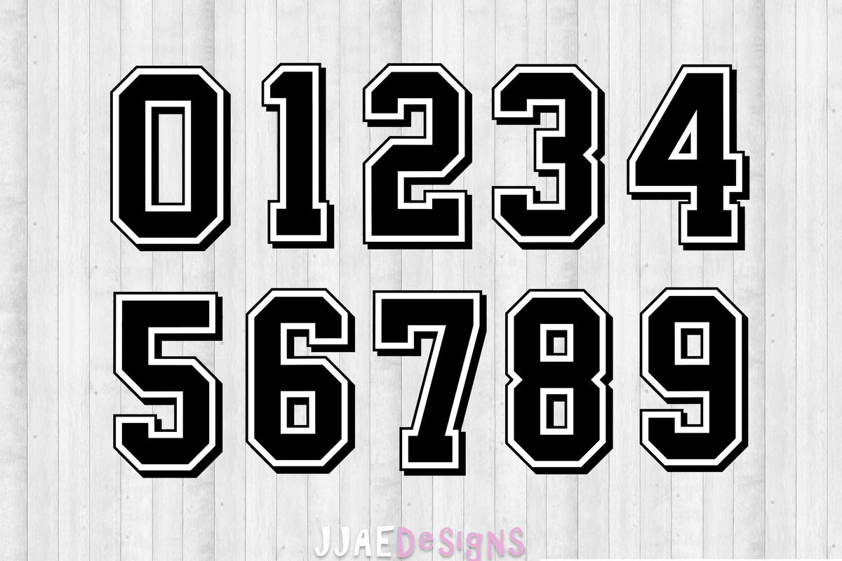 Sports 3D Block Font Letters – JJAEDesigns