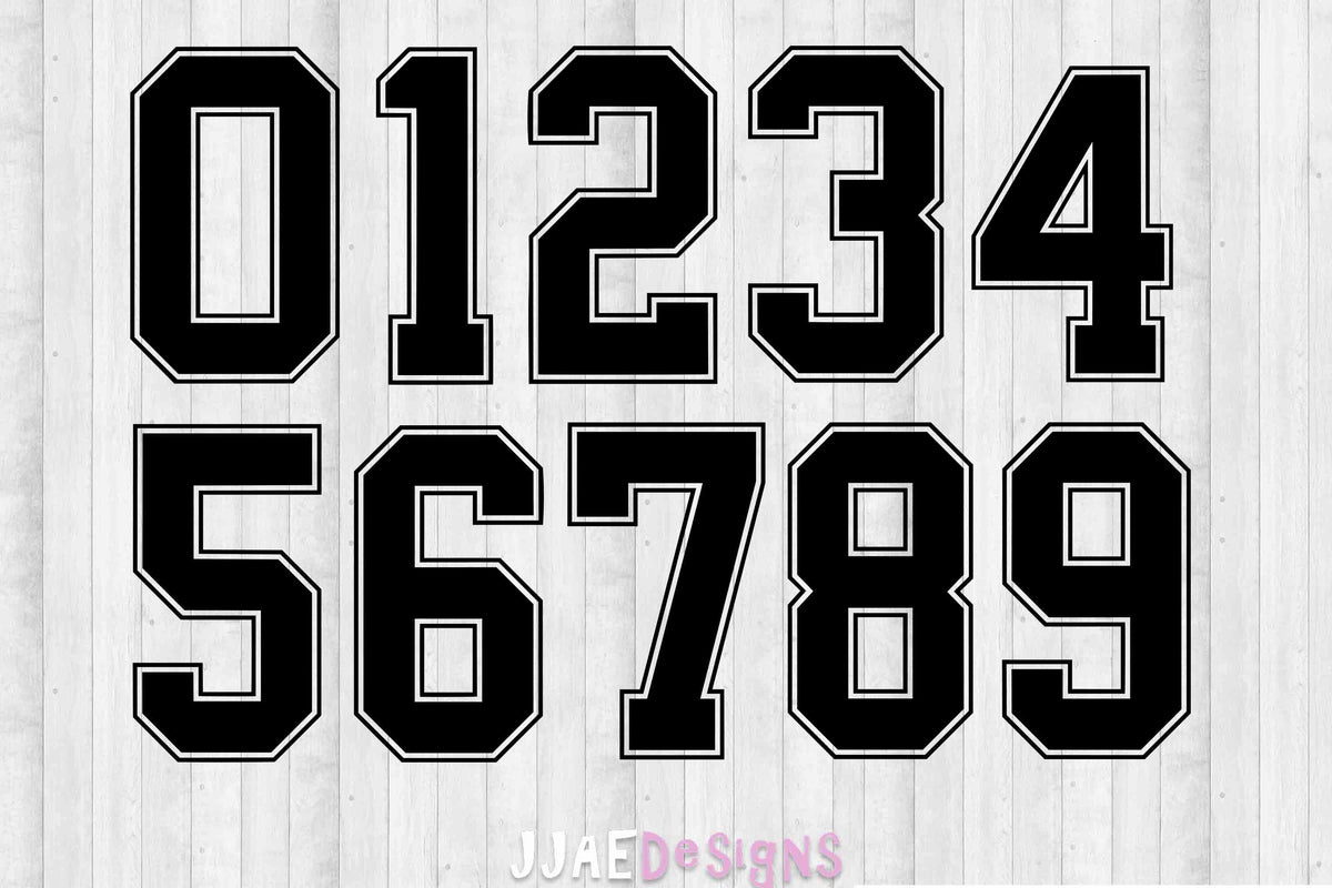 Sports Block Font Letters – JJAEDesigns