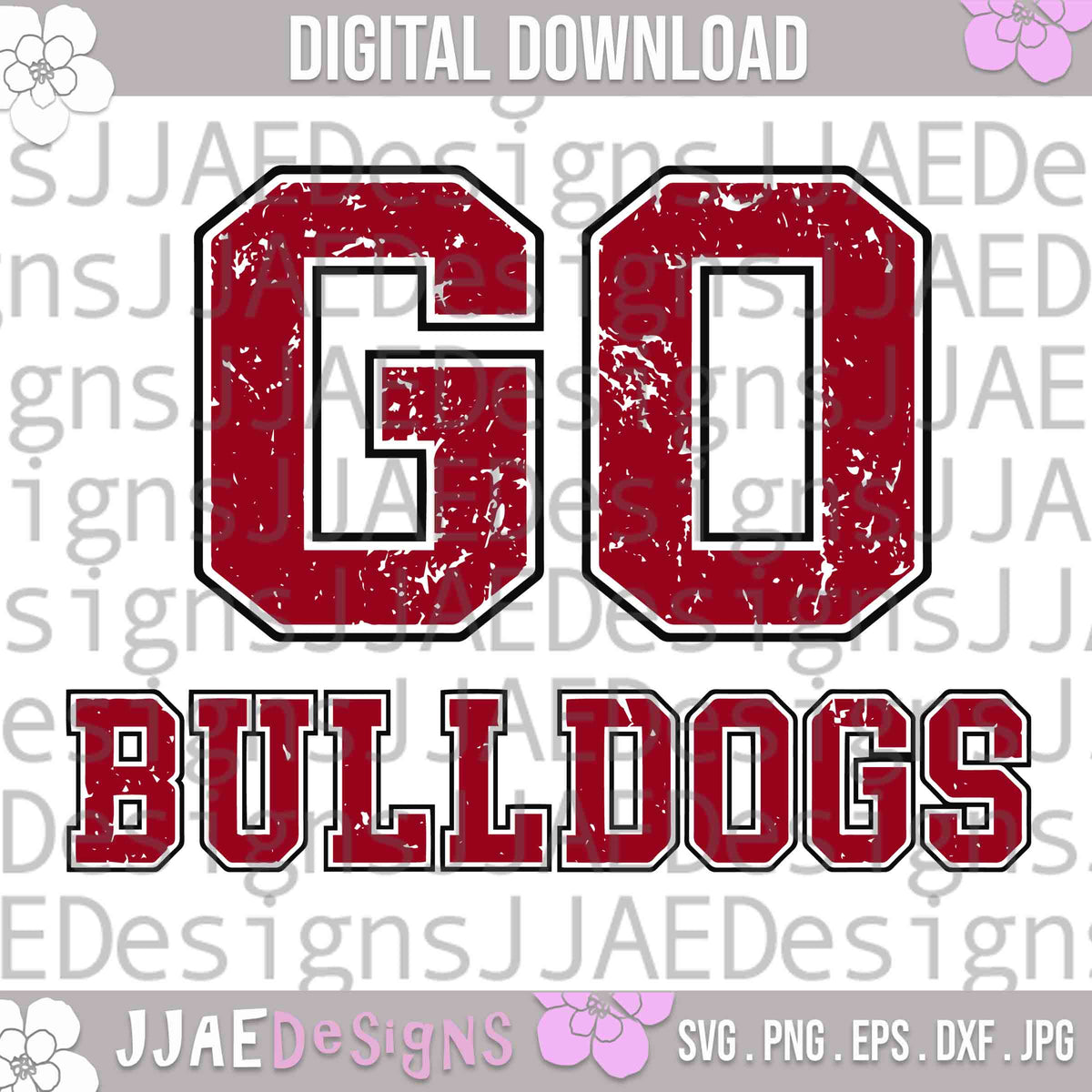 Go Bulldogs SVG – JJAEDesigns